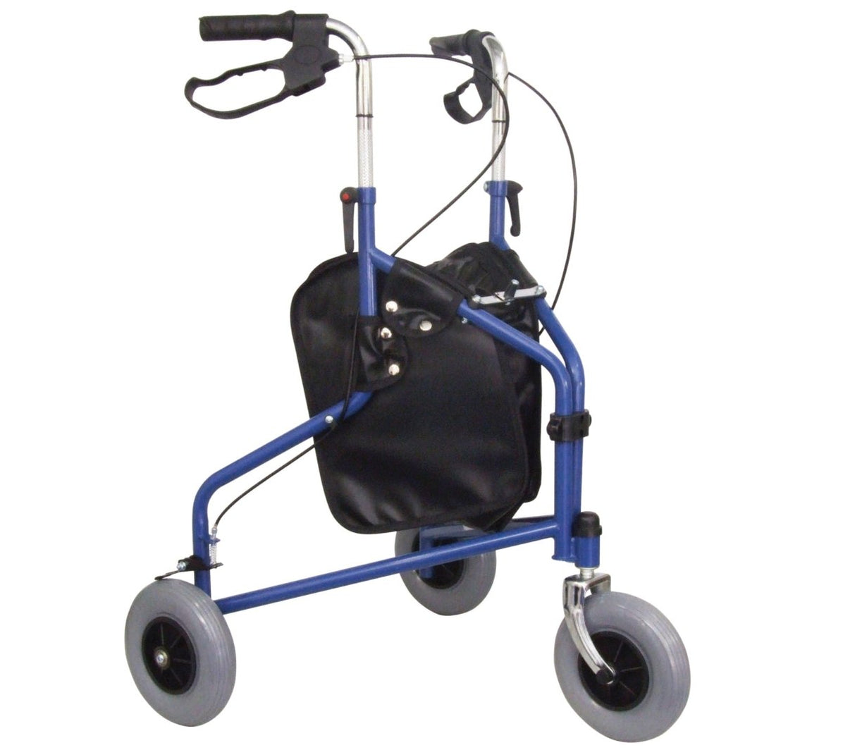 Three Wheeled Steel Walker - Blue — AIDAPT 愛意達