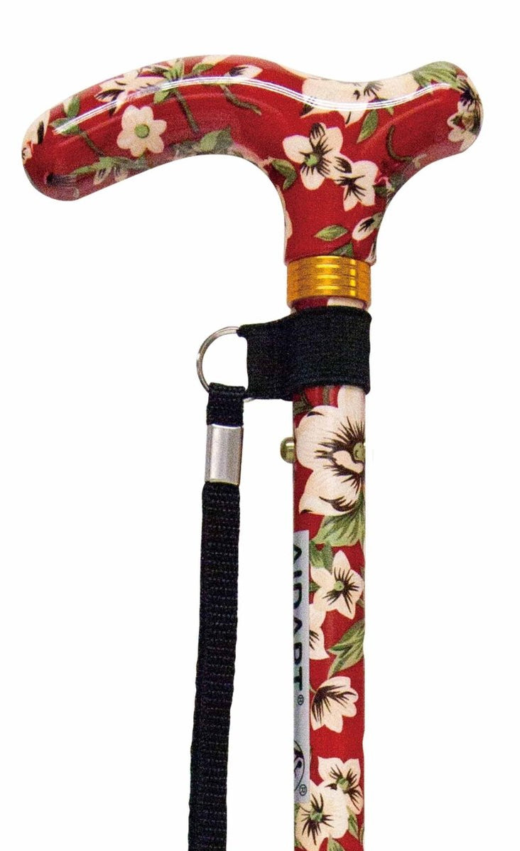 Mini Folding Walking Stick (Rouge) — AIDAPT 愛意達