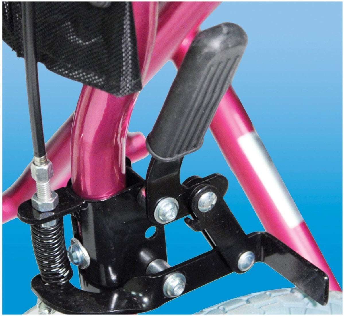 Compact Transport Aluminium Wheelchair (PINK) — AIDAPT 愛意達